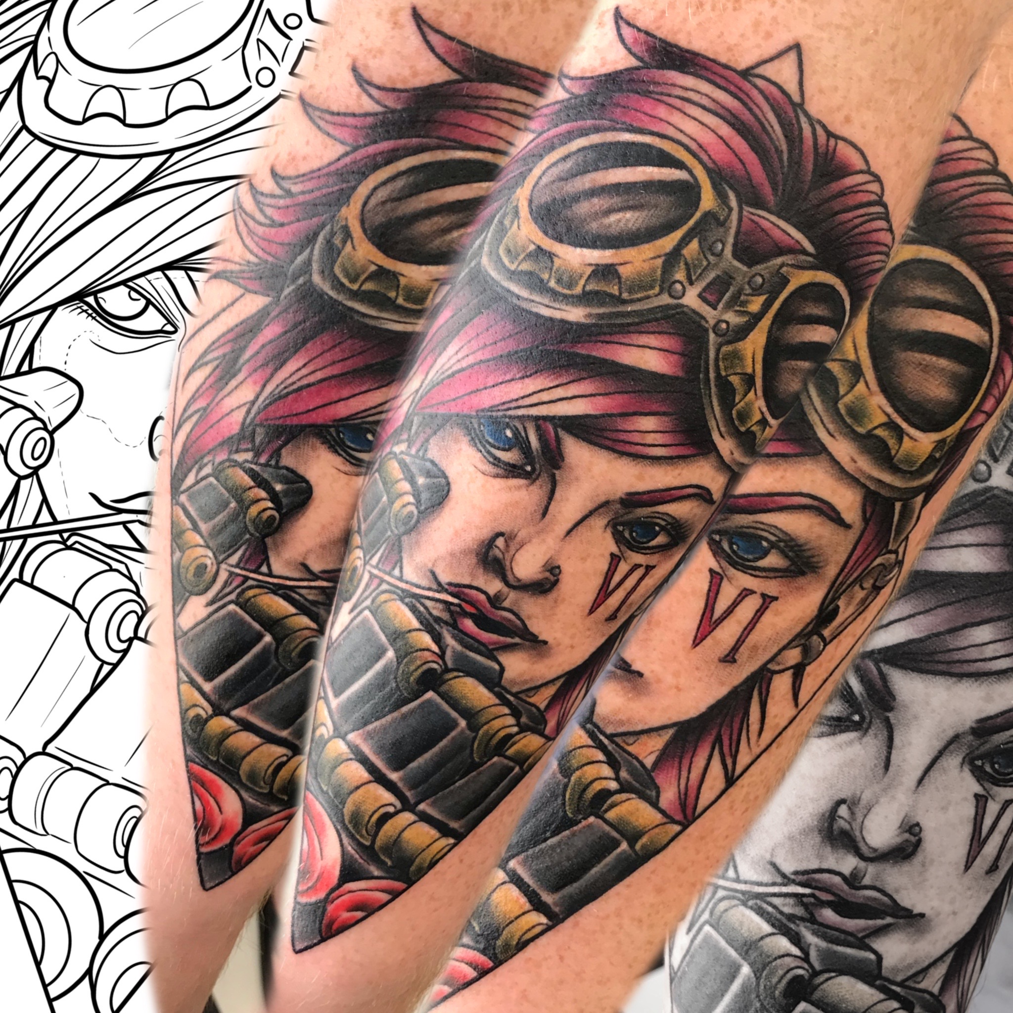 William Alexander - Color Theory Tattoo